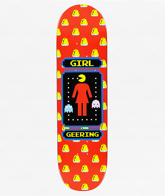 Girl x Pac-Man Geering 8.5" Skateboard Deck | Zumiez